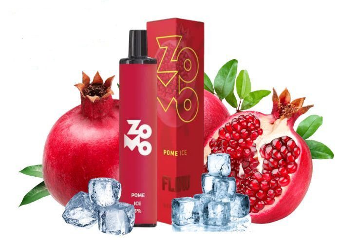 POD DESCARTÁVEL ZOMO FLOW 800PUFFS - POME ICE - Top Vape Brasil