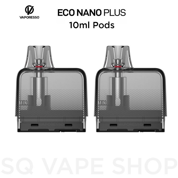 POD REPOSIÇÃO ECO NANO PLUS POD 10ML C/COIL - VAPORESSO - Top Vape Brasil
